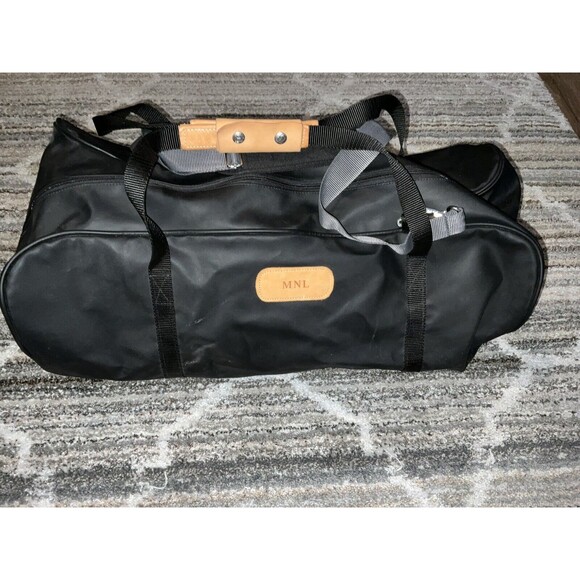 Jon Hart Design | Bags | Jon Hart Design Large Round Duffel Bag Black ...